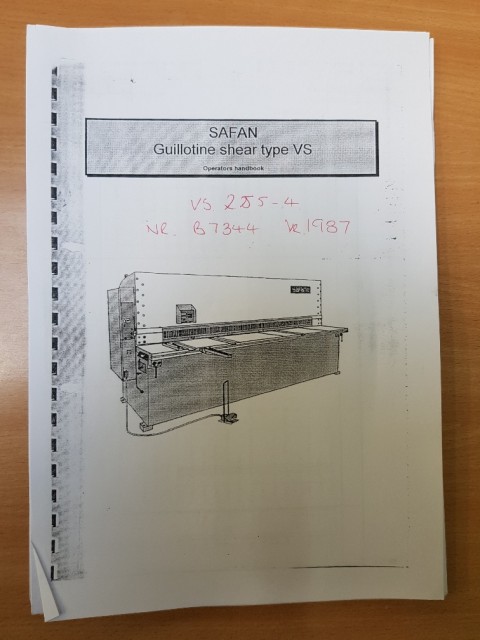 Safan - Guillotines (Used) - Our Products